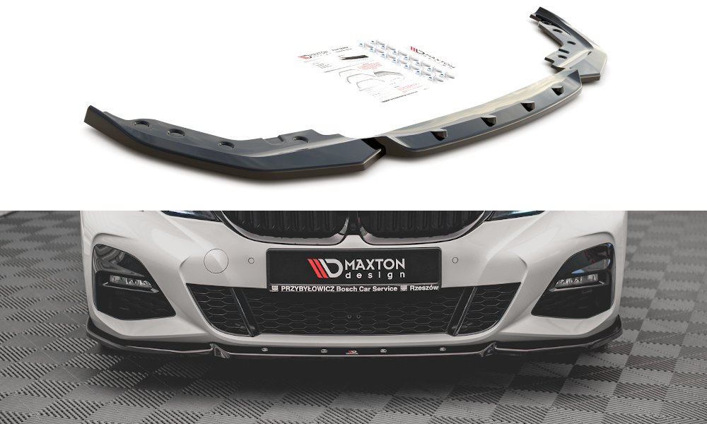 Maxton Design - Front Splitter V.5 BMW Series 3 G20 / G21 M-Pack | Royal Body Kits