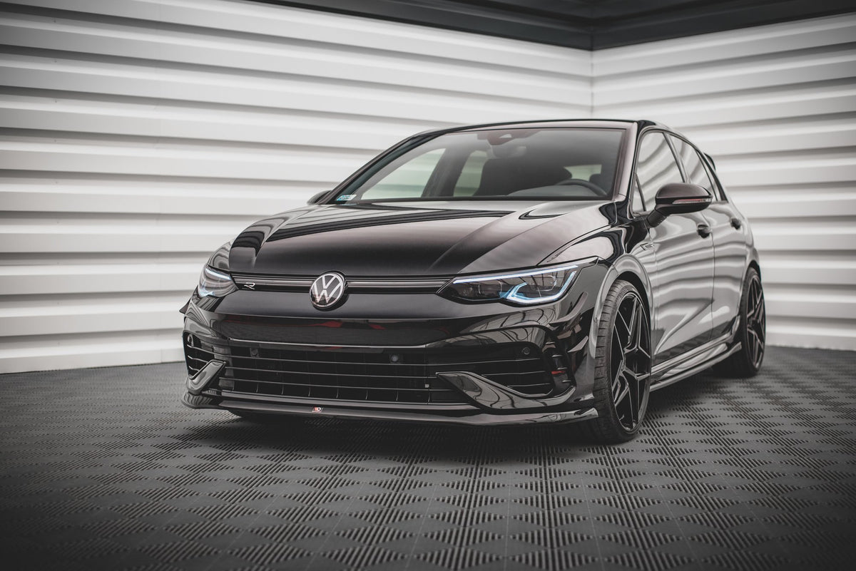 Maxton Design - Front Splitter V.5 Volkswagen Golf R MK8 | Royal Body Kits