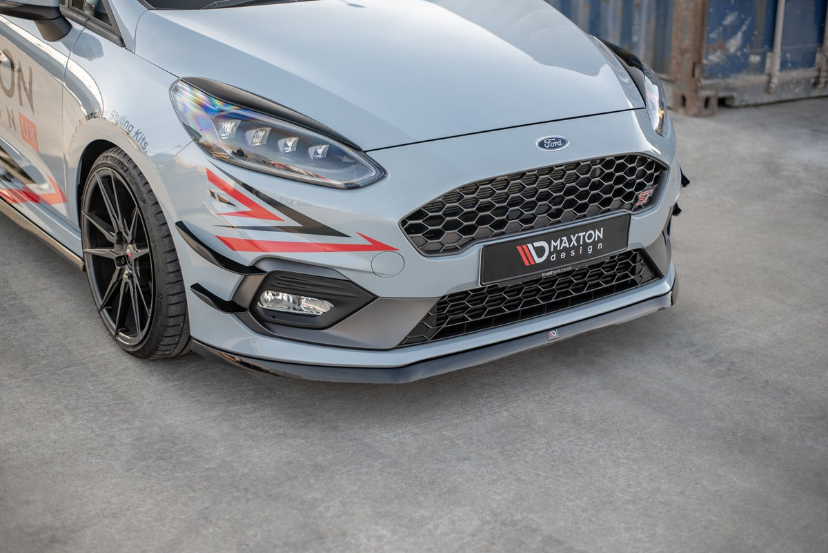 Maxton Design - Front Splitter V.6 Ford Fiesta ST / ST-Line MK8 | Royal ...
