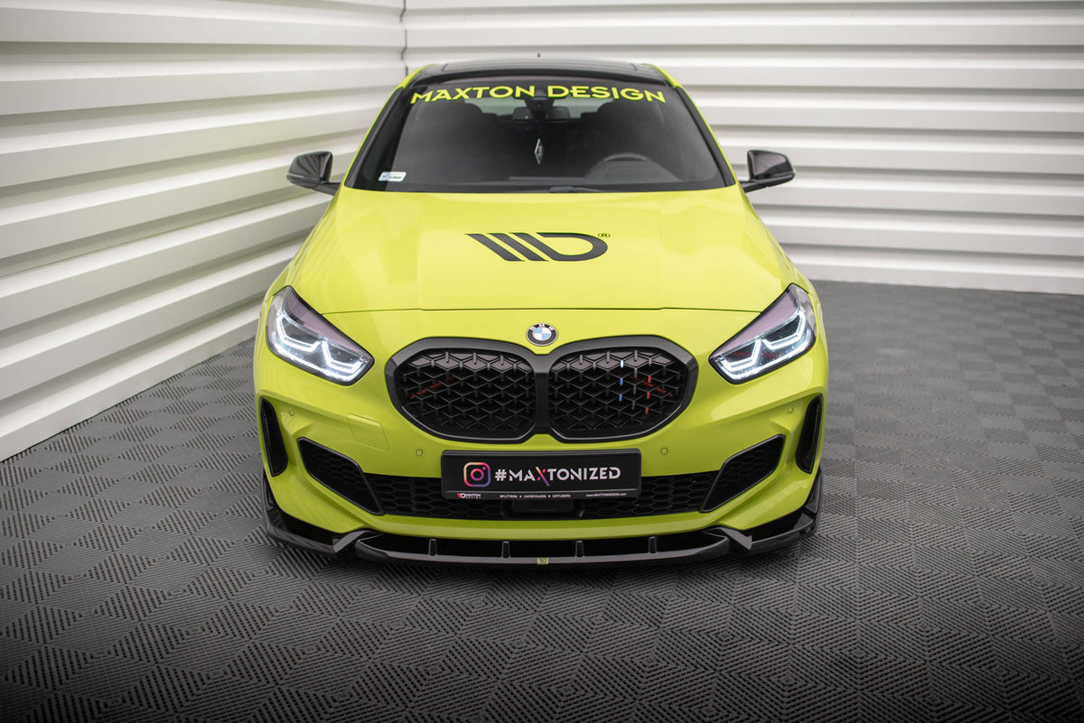 Maxton Design - Front Splitter V.7 BMW Series 1 M-Pack / M135i F40 ...