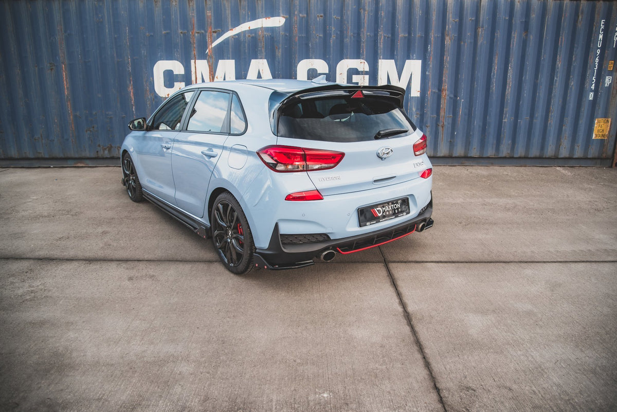 Maxton Design - Rear Side Splitters + Flaps V.6 Hyundai I30N MK3 ...