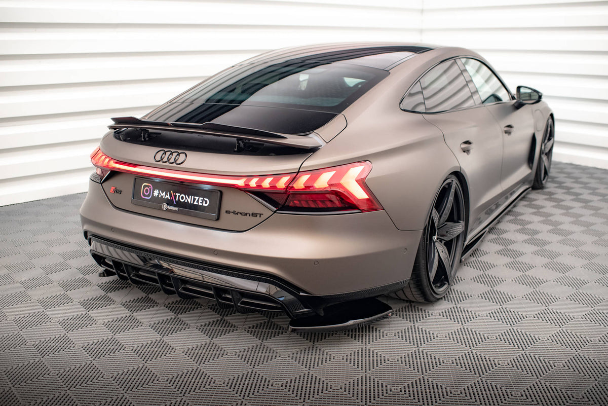 Maxton Design - Rear Side Splitters V.1 Audi E-Tron GT / RS GT MK1 ...