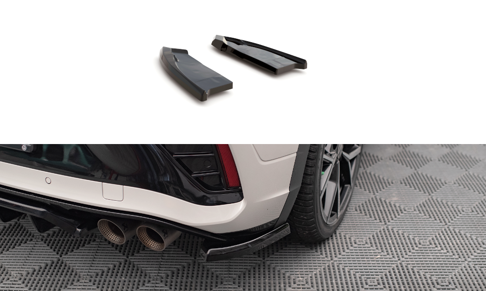 Maxton Design - Rear Side Splitters Volkswagen T-Roc R / R-Line MK1 ...