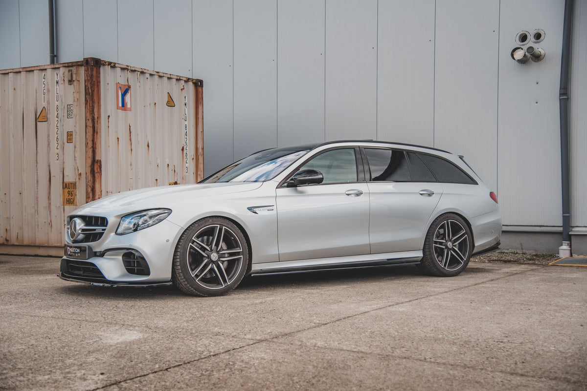 Maxton Design - Side Skirts Diffusers Mercedes Benz E63 AMG Estate ...