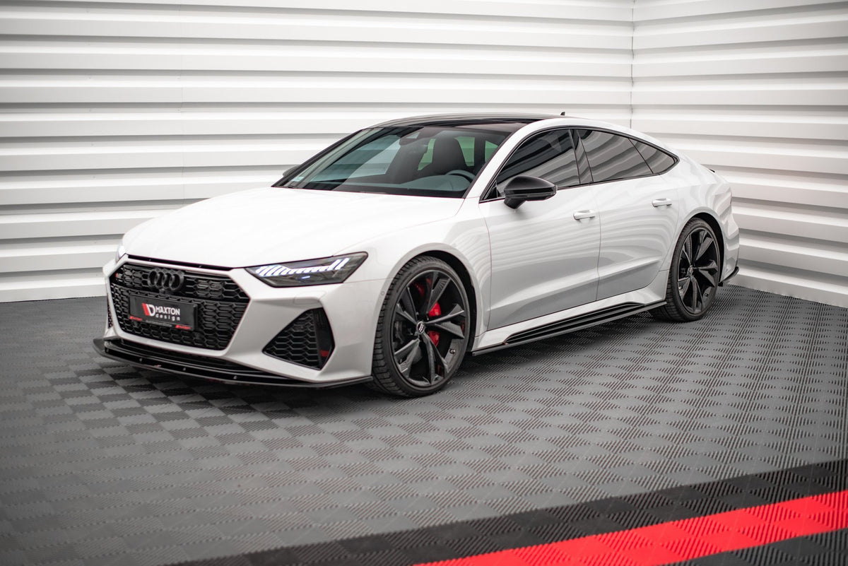 Maxton Design - Side Skirts Diffusers V.2 Audi RS6 C8 / RS7 C8 - AU-RS6 ...