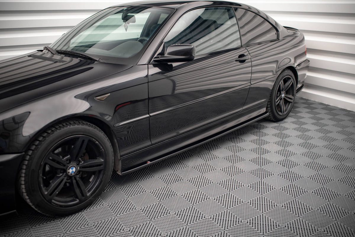Maxton Design - Side Skirts Diffusers V.2 BMW Series 3 E46 M-Pack Coupe ...