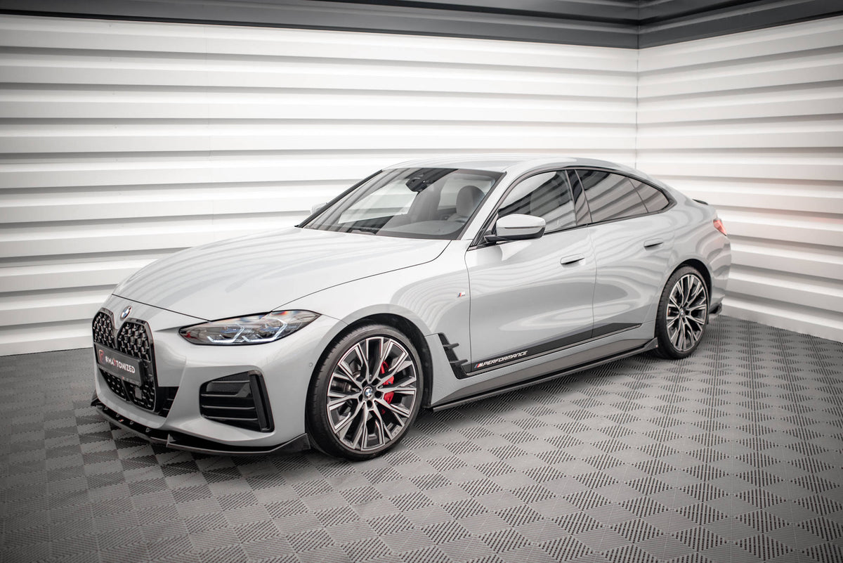 Maxton Design - Side Skirts Diffusers V.2 BMW Series 4 Gran Coupe M ...