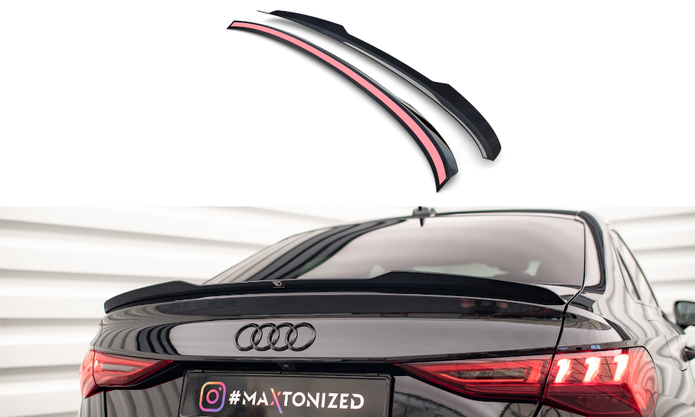 Maxton Design - Spoiler Cap Audi A3 / A3 S-Line / S3 / RS3 Sedan 8Y ...
