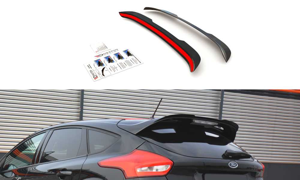 Maxton Design - Spoiler Cap Ford Focus ST-Line MK3 FL | Royal Body Kits