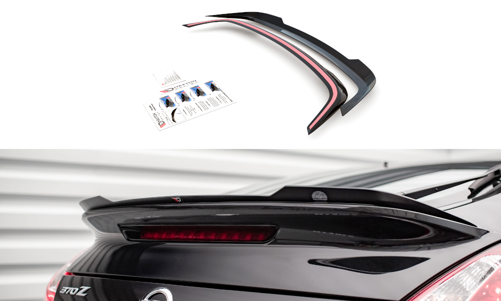 Maxton Design - Spoiler Cap Nissan 370Z Nismo Facelift | Royal Body Kits