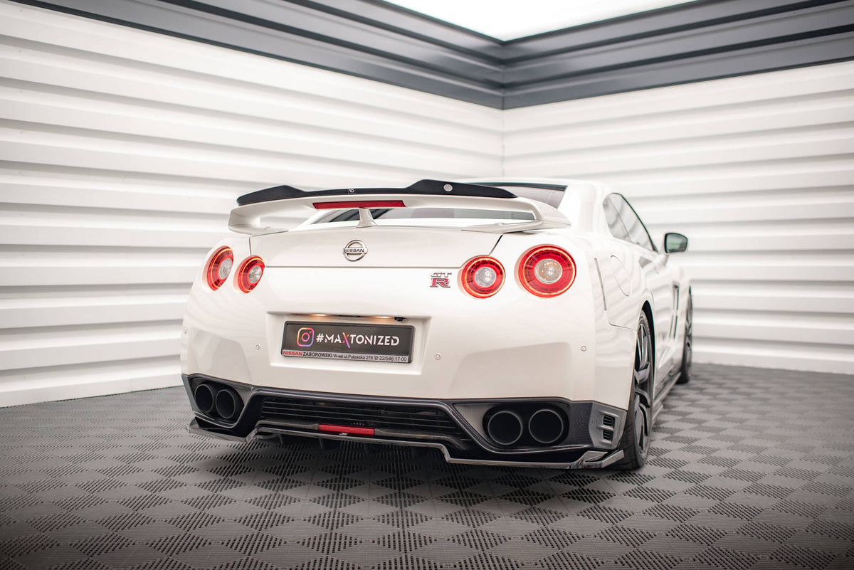 Maxton Design - Spoiler Cap Nissan GTR R35 Facelift | Royal Body Kits