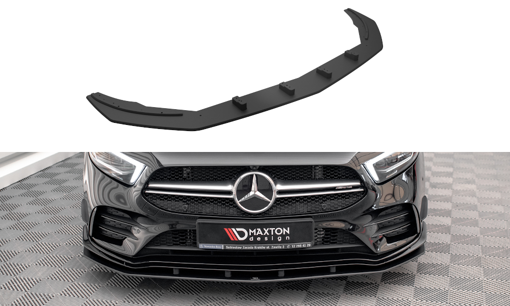 Maxton Design - Street Pro Front Splitter Mercedes A35 AMG / AMG-Line ...