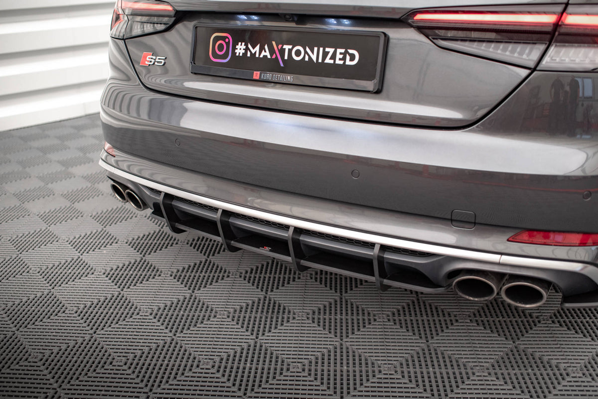 Maxton Design - Street Pro Rear Diffuser Audi S5 Coupe / Sportback F5 ...