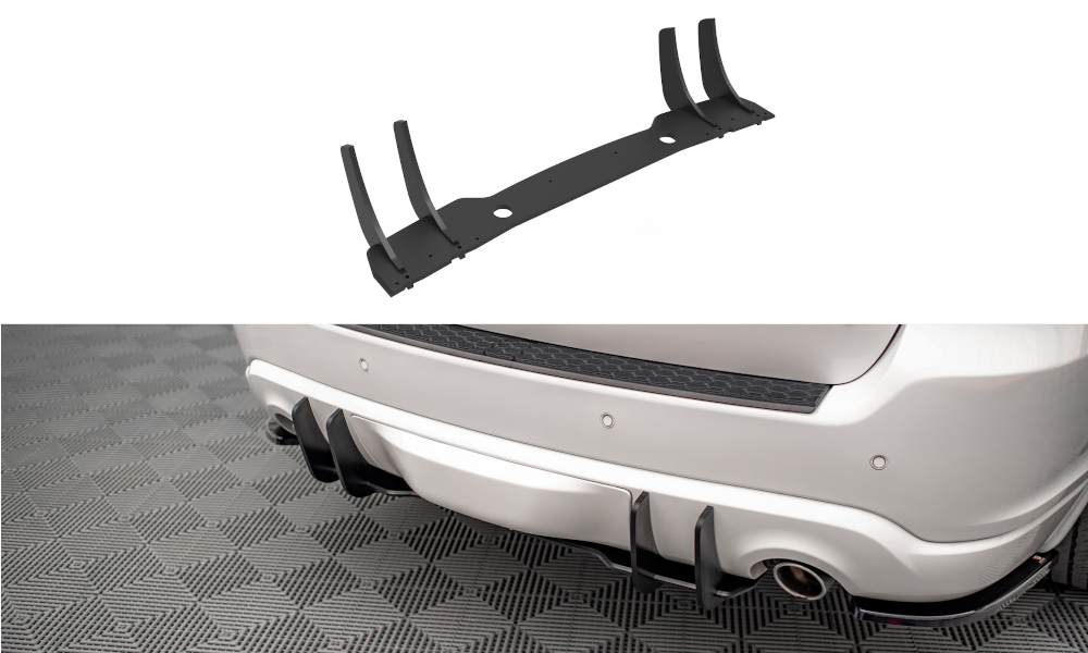 Maxton Design - Street Pro Rear Diffuser V.1 Dodge Durango RT MK3 ...