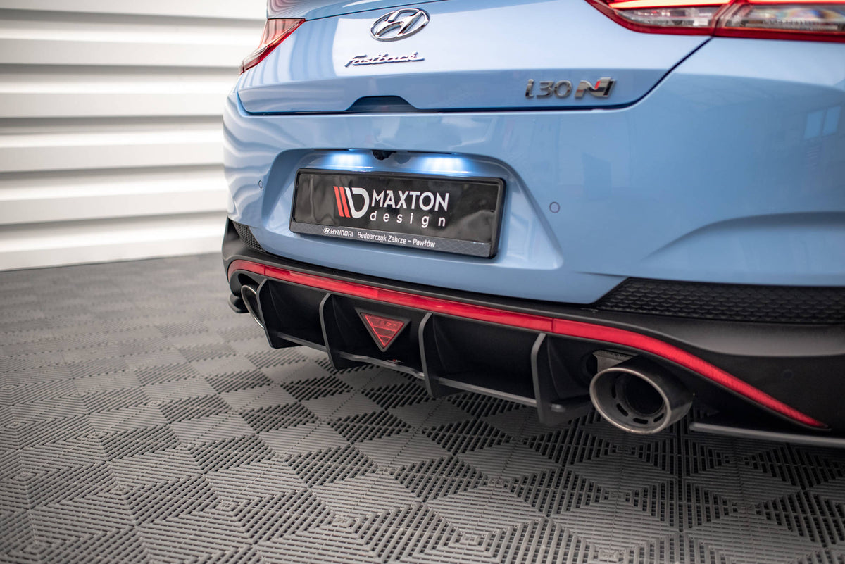 Maxton Design - Street Pro Rear Diffuser Hyundai I30N Fastback MK3 ...