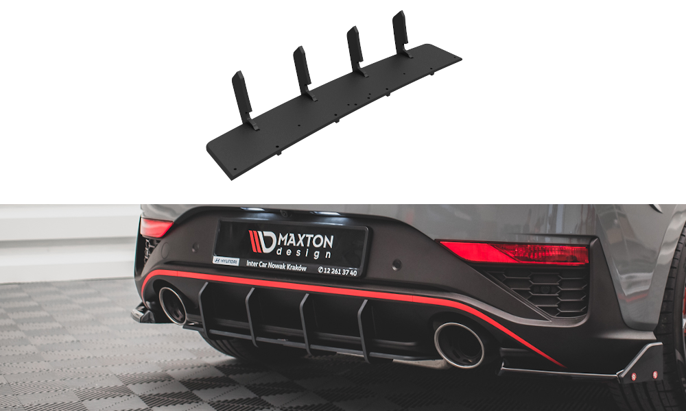Maxton Design - Street Pro Rear Diffuser Hyundai I30N MK3 Facelift ...