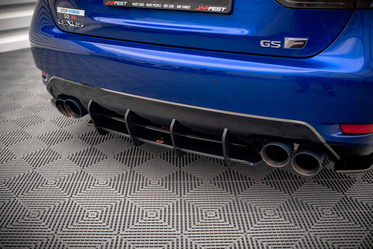 Maxton Design - Street Pro Rear Diffuser Lexus GS F MK4 Facelift ...