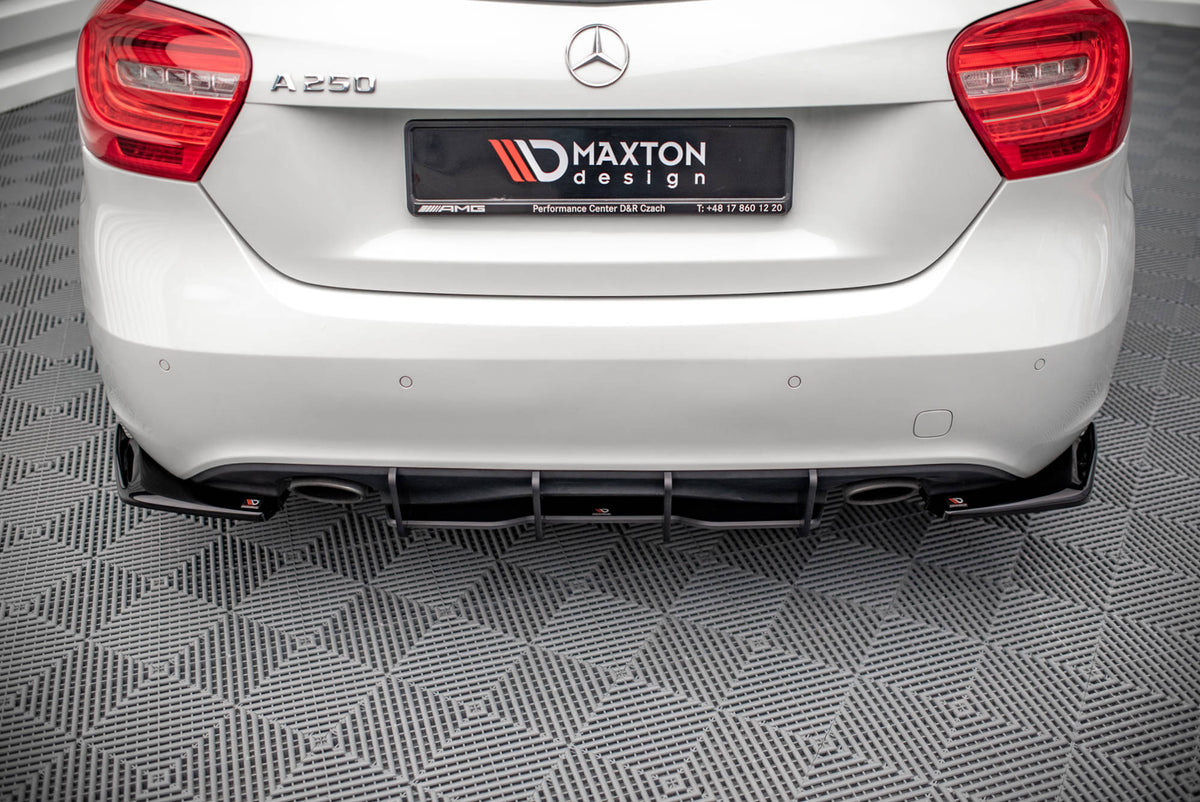Maxton Design - Street Pro Rear Diffuser Mercedes Benz A-Class W176 ...
