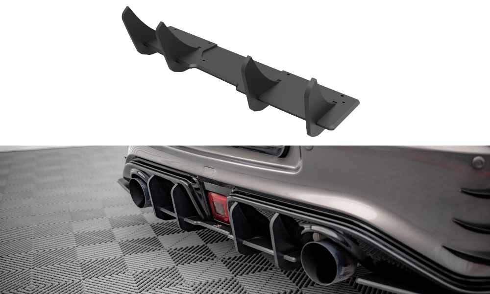 Maxton Design - Street Pro Rear Diffuser Nissan 370Z Nismo Facelift ...