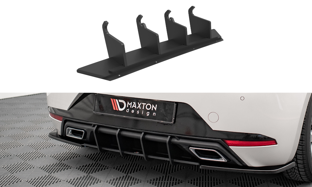 Maxton Design - Street Pro Rear Diffuser Seat Ibiza FR / Standard MK5 ...