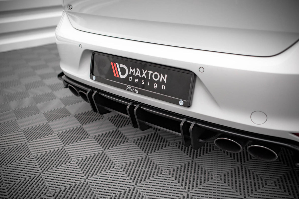 Maxton Design - Street Pro Rear Diffuser Volkswagen Golf R MK7 | Royal ...