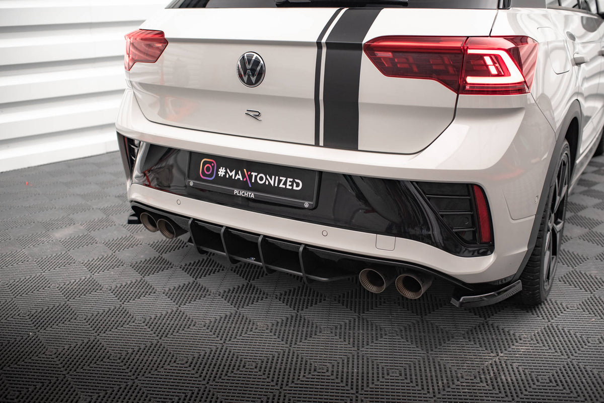 Maxton Design - Street Pro Rear Diffuser Volkswagen T-Roc R MK1 Facelift | Royal Body Kits