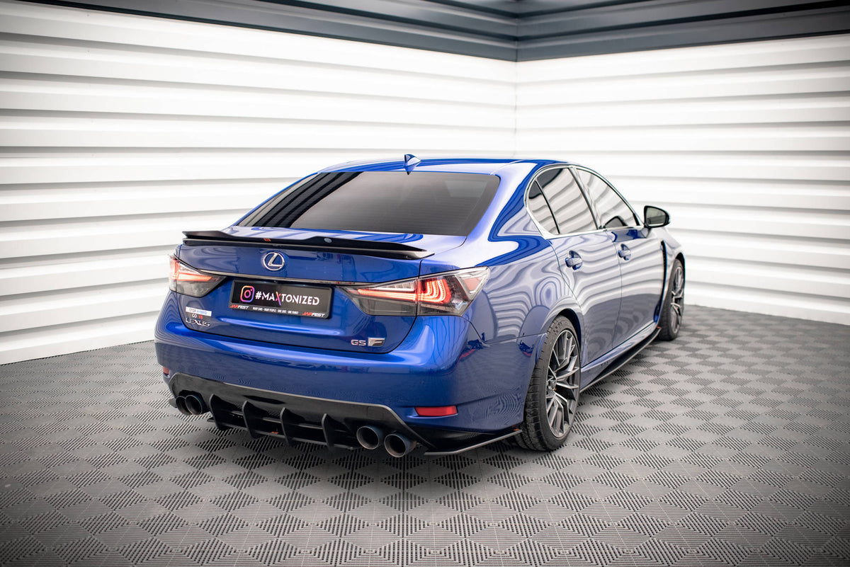 Maxton Design - Street Pro Rear Side Splitters Lexus GS F MK4 Facelift ...