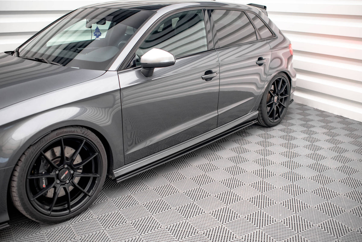 Maxton Design - Street Pro Side Skirts Diffusers Audi S3 & A3 S-Line ...