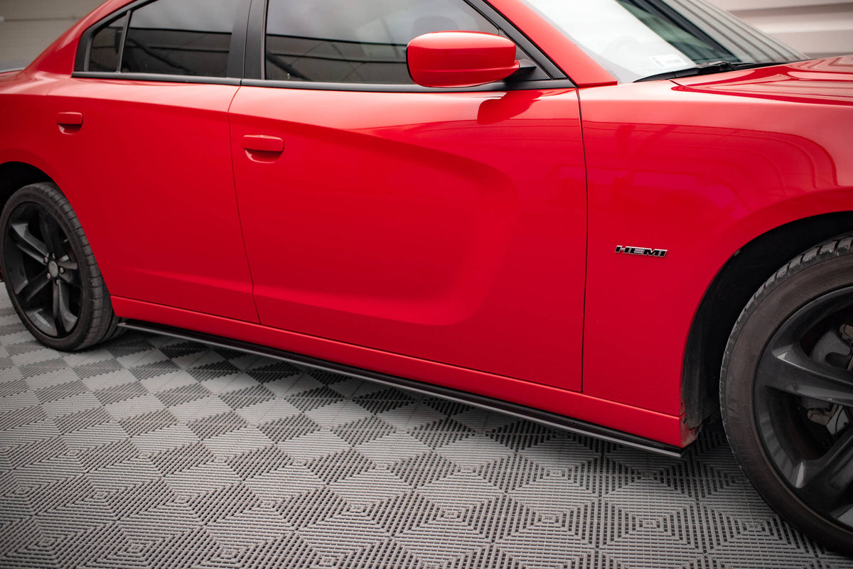 Maxton Design - Street Pro Side Skirts Diffusers Dodge Charger RT MK7 ...