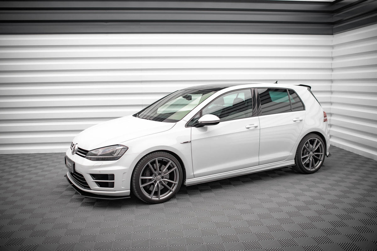 Maxton Design - Street Pro Side Skirts Diffusers Volkswagen Golf R MK7 ...