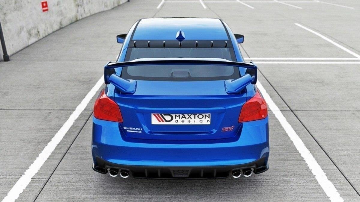 Maxton Design - Extension of the Rear Window Subaru Impreza WRX STI MK4 ...