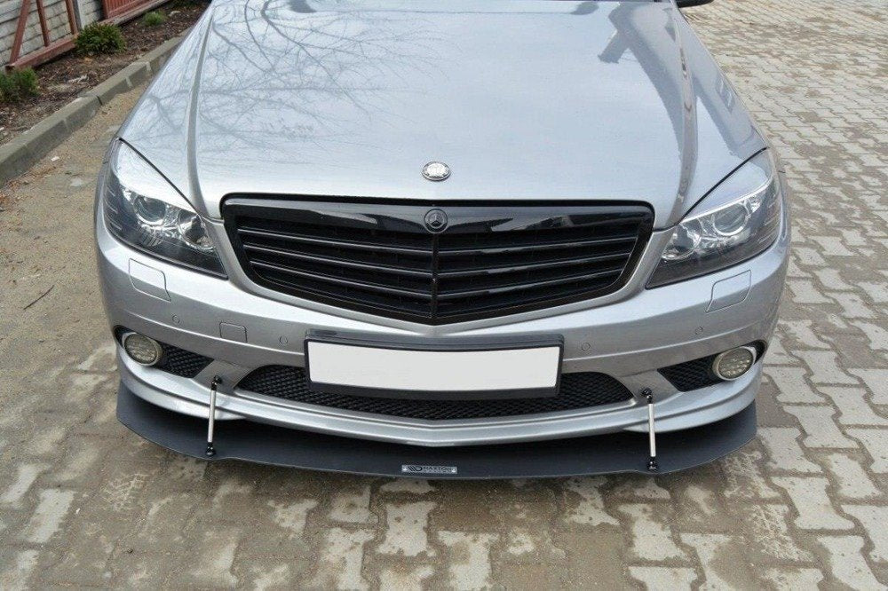 Maxton Design - Racing Front Splitter Mercedes Benz C-Class Sedan ...