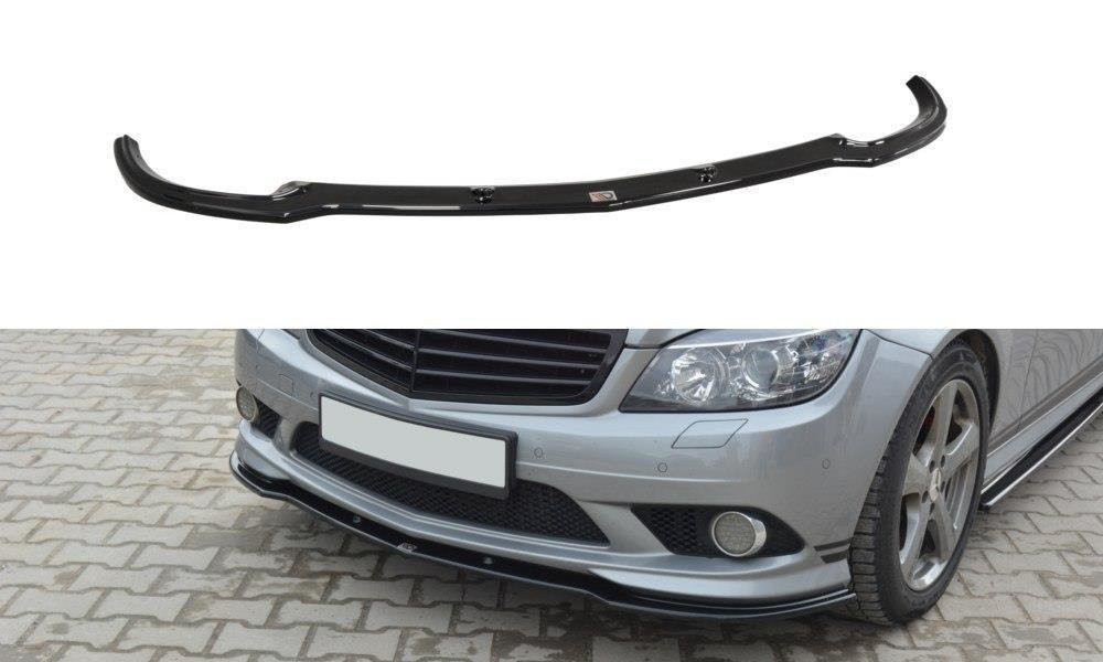 Maxton Design - Front Splitter Mercedes Benz C-Class Sedan/Estate AMG ...