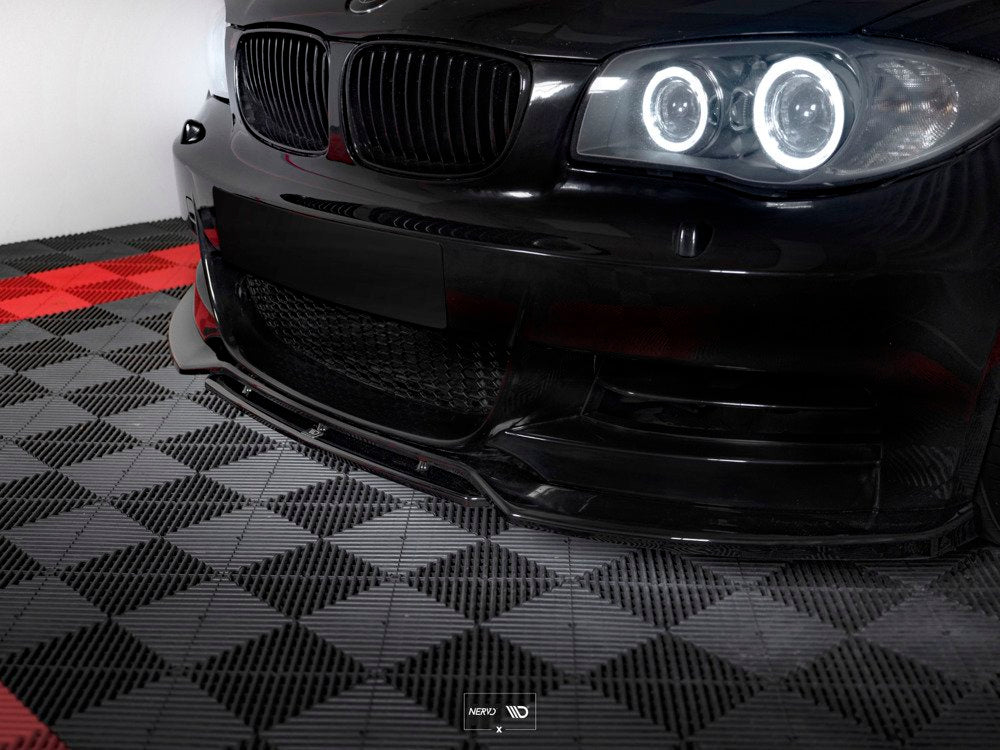 Maxton Design - Front Splitter V.1 BMW Series 1 E82 M-Pack Facelift ...