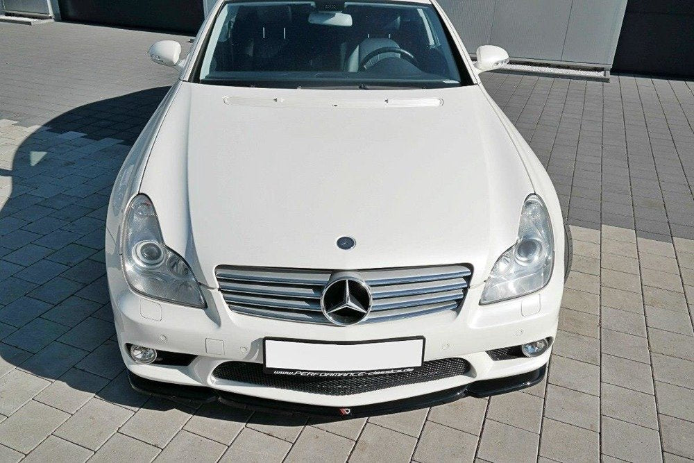 Maxton Design - Front Splitter V.1 Mercedes Benz CLS 55 AMG C219 ...