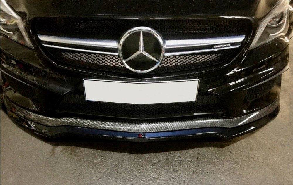 Maxton Design - Front Splitter V.1 Mercedes Benz CLA 45 AMG C117 (Pre ...