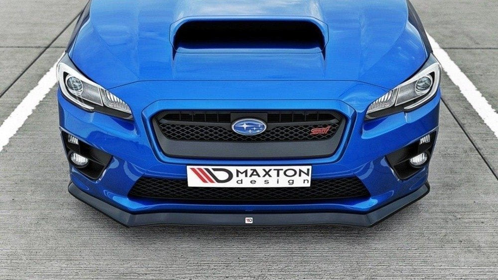 Maxton Design - Front Splitter V.1 Subaru Impreza WRX STI MK4 | Royal ...