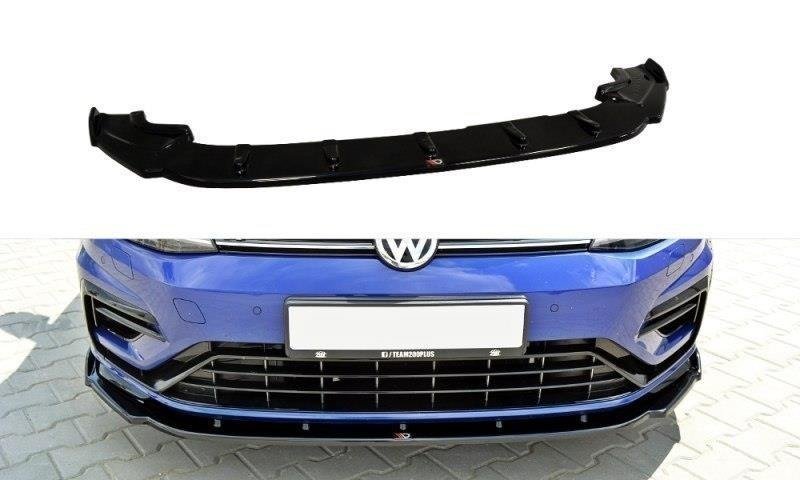 Maxton Design - Front Splitter V.1 Volkswagen Golf R / R-Line MK7.5 ...