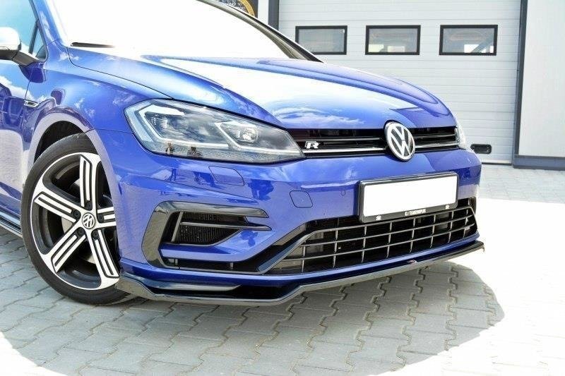 Maxton Design - Front Splitter V.2 Volkswagen Golf R / R-Line MK7.5 ...