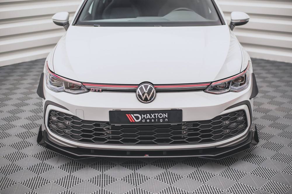 Maxton Design - Front Bumper Canards Volkswagen Golf GTI / R-Line MK8 ...