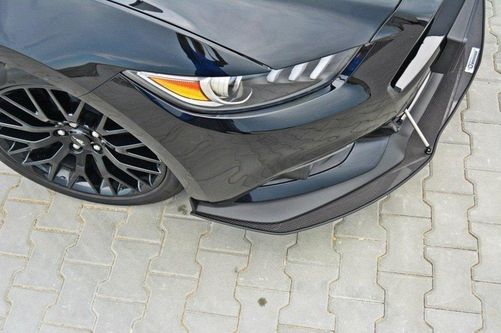 Maxton Design - Racing Front Splitter Ford Mustang GT MK6 | Royal Body Kits