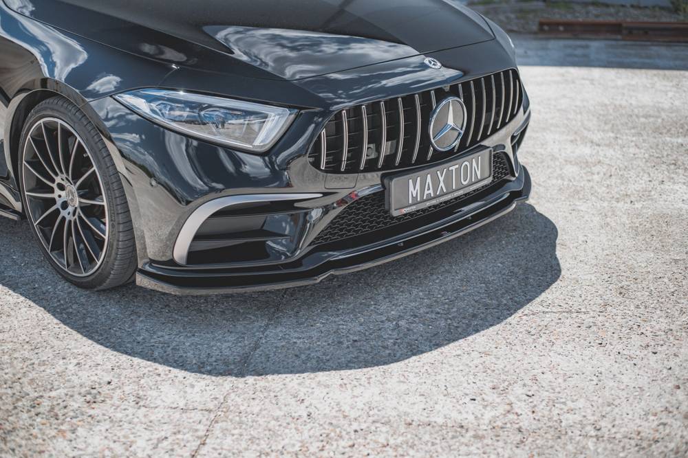 Maxton Design - Front Splitter V.2 Mercedes Benz CLS-Class AMG-Line ...