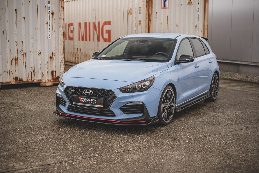 Maxton Design - Front Splitter V.3 for Hyundai I30N MK3 Hatchback ...
