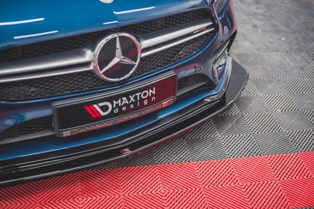 Maxton Design - Front Splitter V.3 Mercedes Benz A35 AMG Aero W177 ...