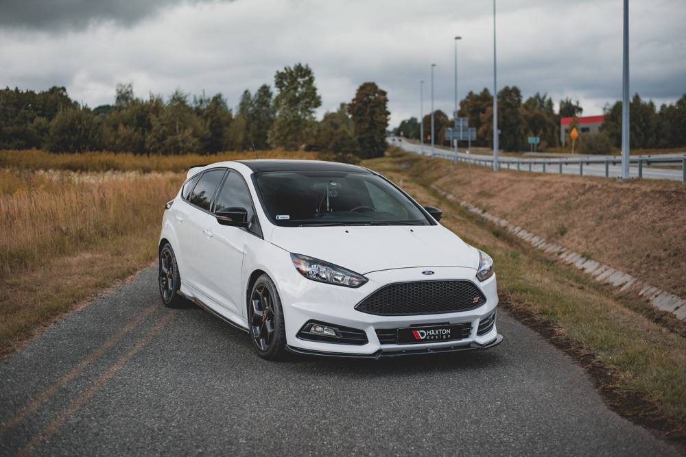 Maxton Design - Front Splitter V.4 Ford Focus ST MK3 (Facelift) | Royal ...
