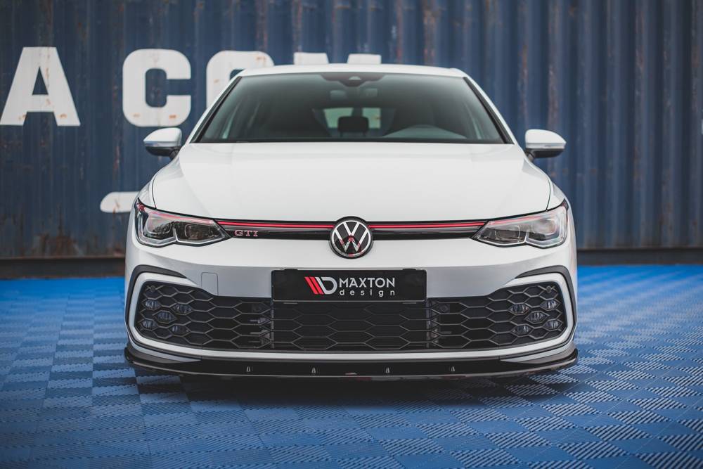 Maxton Design - Front Splitter V.1 Volkswagen Golf GTI / GTE / GTD / R ...