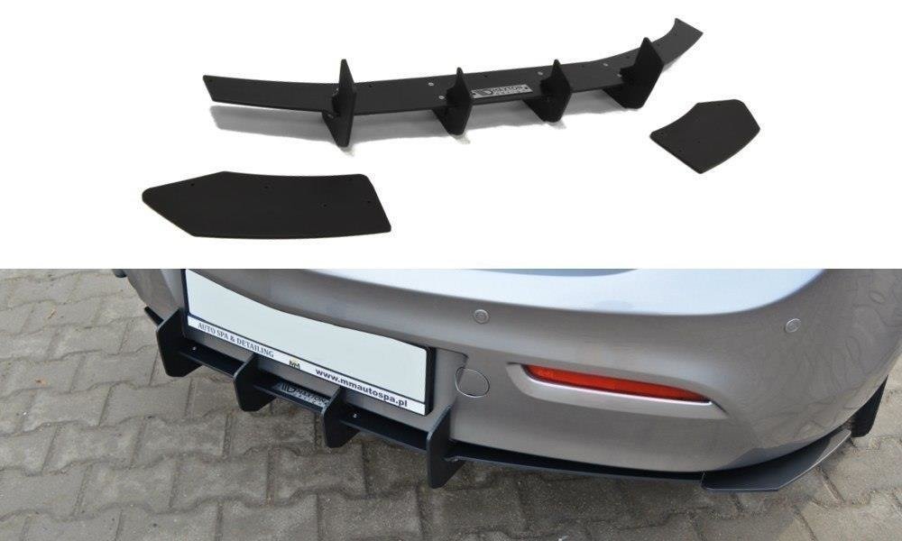Maxton Design - Rear Diffuser + Side Splitters Mazda 3 MK2 Sport (Pre ...