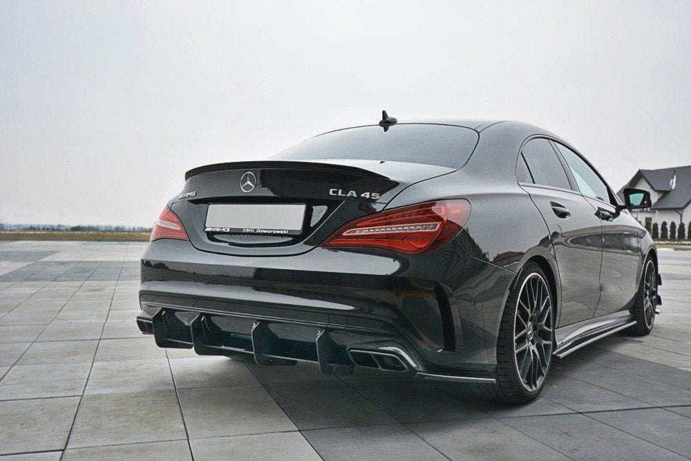 Maxton Design - Rear Diffuser V.1 Mercedes Benz CLA 45 AMG C117 ...