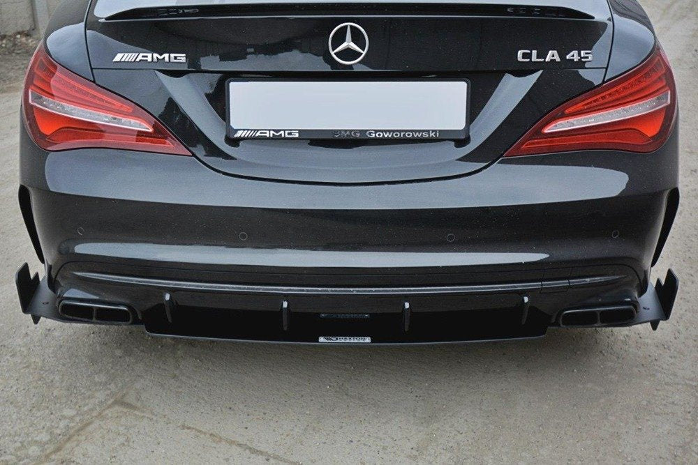 Maxton Design - Rear Diffuser V.3 Mercedes Benz CLA 45 AMG C117 ...