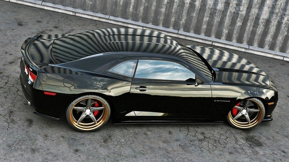 Maxton Design - Rear Side Splitters Chevrolet Camaro MK5 SS (US Version ...